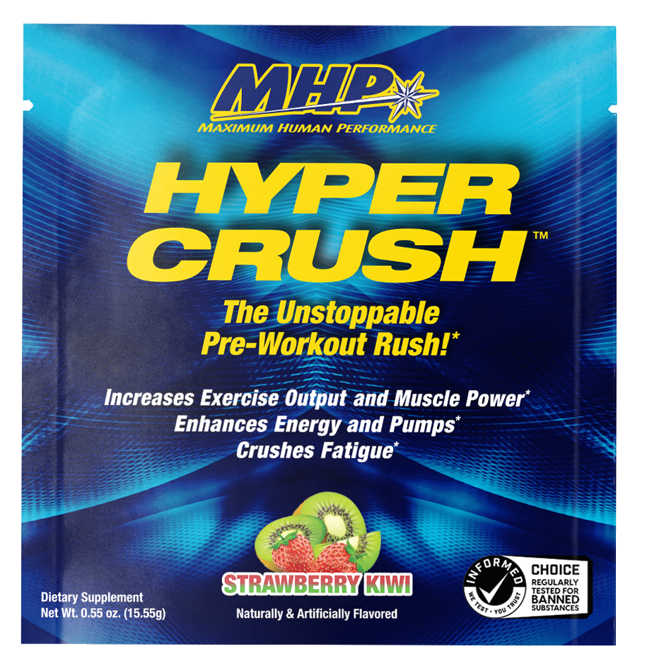 Hyper Crush Kiwi Strawberry - 1 Serving - Sample Pack - MHP Strong