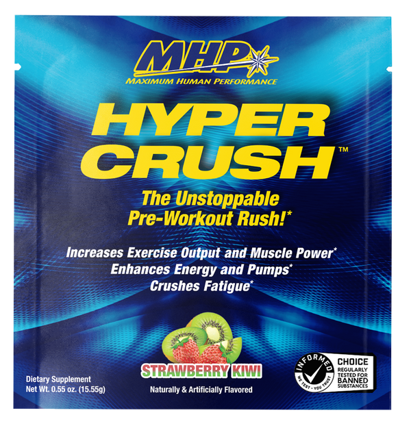 Hyper Crush Kiwi Strawberry - 1 Serving - Sample Pack - MHP Strong