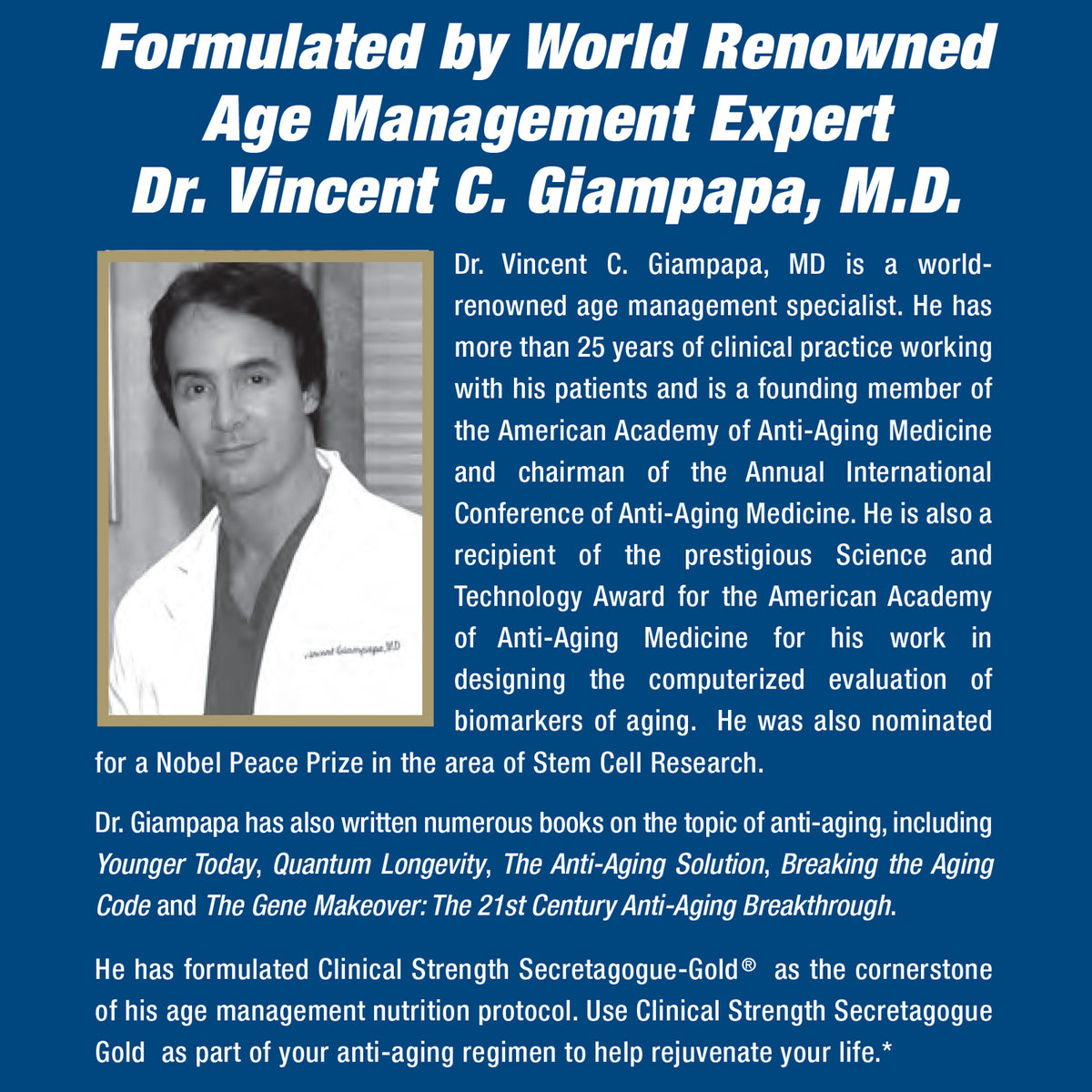 Secretagogue Gold - GH Enhancer - MHP Strong